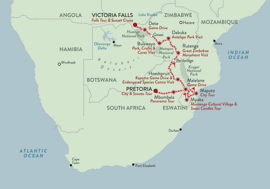 Southern Cross: Pretoria to Victoria Falls - Society of International ...